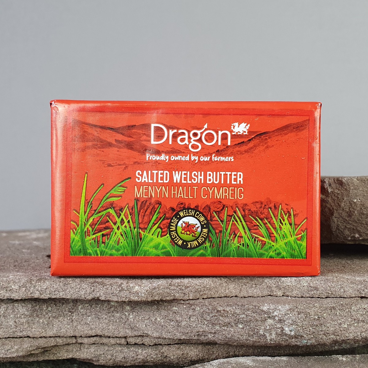 Welsh Dragon Salted Butter, Welsh Butter, Fine Food From Wales
